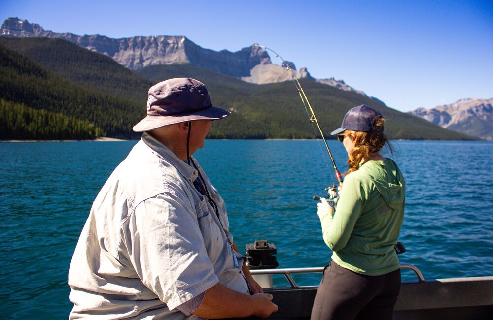Fishing in Lake Minnewanka | Banff & Lake Louise Tourism
