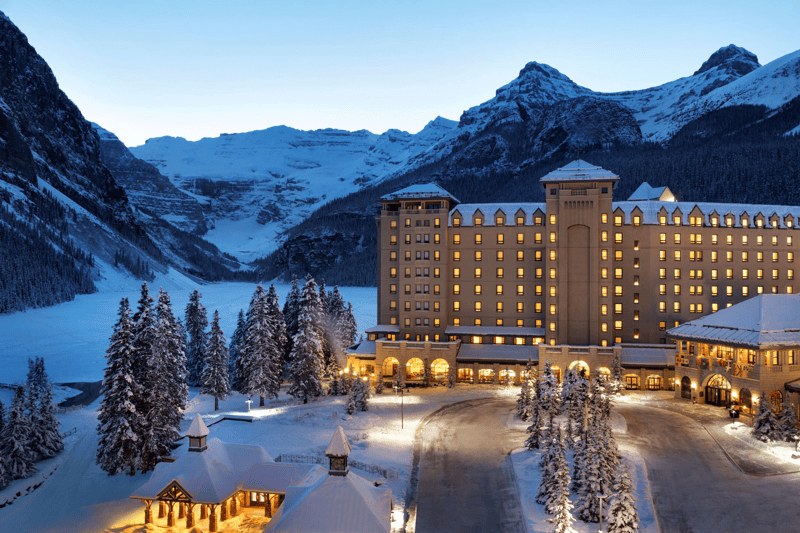 Lake Victoria Banff Fairmont Banff Springs Hotel Canadian Rockies