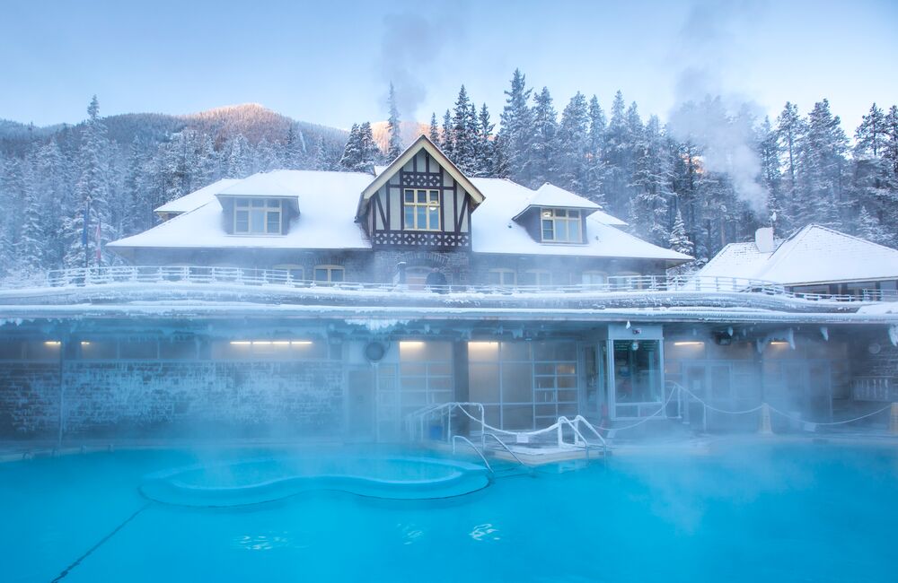 Soak in the Banff Upper Hot Springs | Banff & Lake Louise Tourism
